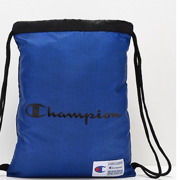Champion | Bags | Bnwt Reversible Champion Logo Sack Backpack | Poshmark